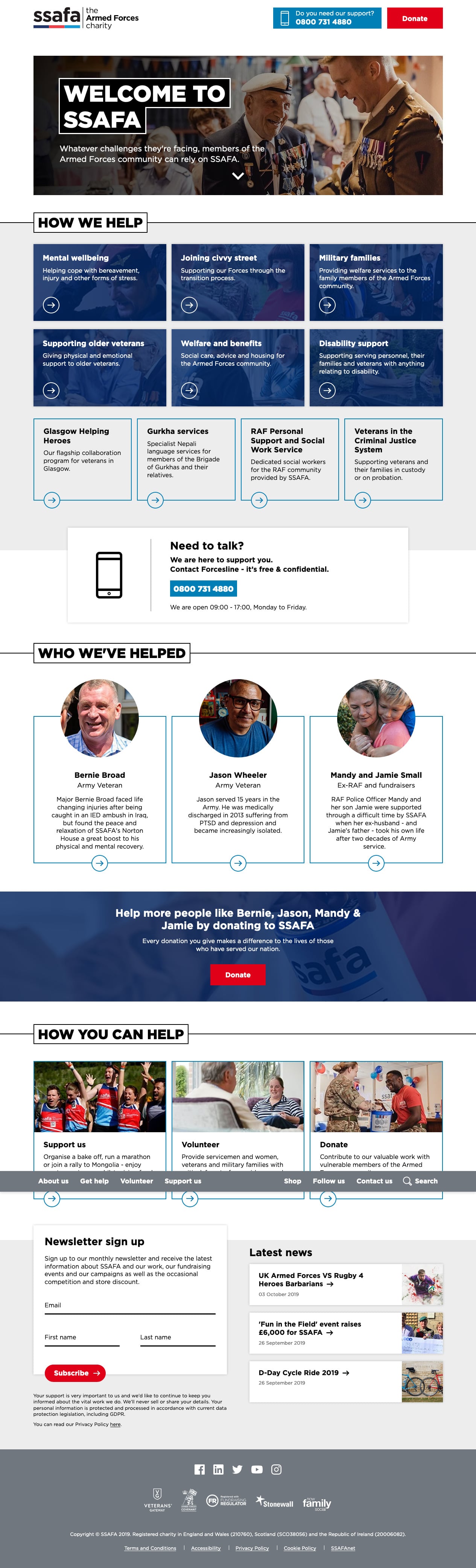 Top 100 charity website designs in 2019 | Charity & Biscuits
